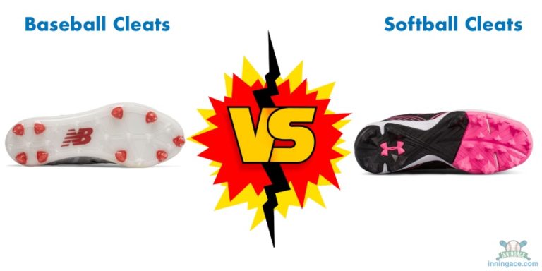 Difference Between Softball And Baseball Cleats [Shoes]